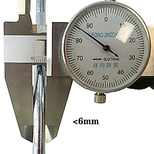 30Pcs Half Thread Hex Head M6 Lengthened Concave Carbon Steel for Gasoline Generator Garden Machine Lawn Mower (M6*170)