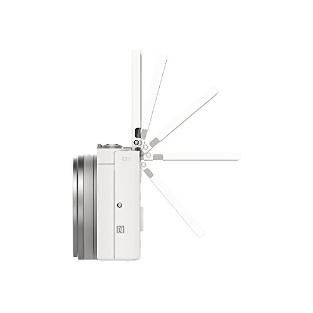 Sony digital camera Cyber-shot (Cybershot) White DSC-WX500-W [Japan Import]