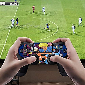 Supra Prukogi Compatible with PS4 Slim controller and console skin sticker protective cover wireless/wired gamepad controller