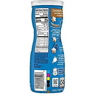 Gerber Graduates Puffs - Blueberry - 1.48 oz - 3 pk