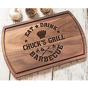 Personalized Dad Cutting Board Gift For Father Custom Cutting Board Fathers Day Engraved Chopping Board
