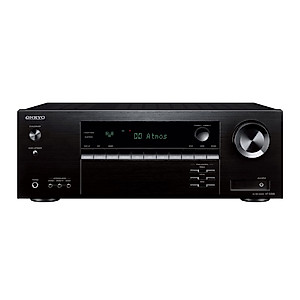 Onkyo HT-S3910 Home Audio Theater Receiver and Speaker Package, Front/Center Speaker, 4 Surround Speakers, Subwoofer and Receiver, 4K Ultra HD (2019 Model)