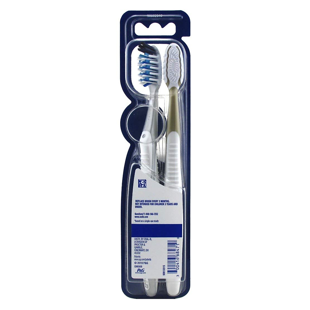 Oral-B Toothbrush All-In-One Medium Value Twin Pack (Pack of 6)
