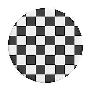 PopSockets PopTop (Top only. Base Sold Separately) Swappable Top for PopSockets Phone Grip Base - Checker Black PopTop