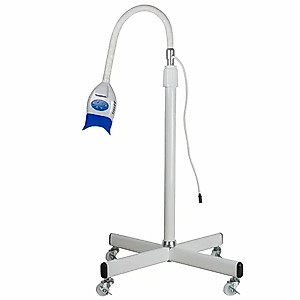 Enshey LED Teeth Whitening Light Dental Mobile Cold LED Light Lamp Bleaching Accelerator Holding on Table LED Teeth Whitening Machine, Ship from USA, 2-4 Days Delivery