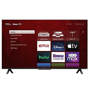 TCL 43S451 43-Inch Class 4 Series 4K Ultra HD HDR LED Smart TV HDR Game Mode Compatible with Alexa & Google Assistant (Renewed)