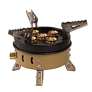 11000W Windproof Camping Stove Portable Outdoor Camping Furnaces Foldable Camping Burners Backpacking Stove Windproof Stove