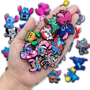 Zanerolan 25 40PCS Shoes Decoration Charms for Clog Decoration, Cartoon Charms Accessories (25)