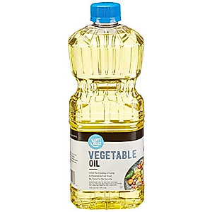 Amazon Brand - Happy Belly Soybean Vegetable Oil, 48 fl oz (Pack of 1)