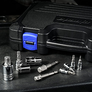 EPAuto Torx Bit Socket and External Torx Socket Set 63-Piece Set