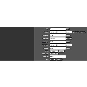 H.264/H.265 16 Channels HDMI Encoder, HaiweiTech HEH-116 1080P 60Hz Live Streaming Encoder Supports RTSP, RTP, RTMPS, RTMP, HTTP, UDP for IPTV, Live Broadcast Supports YouTube, Wowza, Twitch