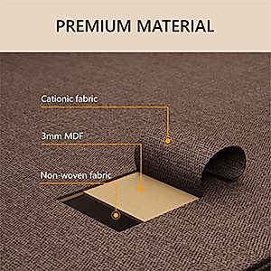 CubiCubi Dresser for Bedroom, Tall Wide Storage Organizer 5 Drawer Dresser for Bedroom Hallway, Sturdy Steel Frame Wood Top, Brown