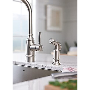 Moen G18121 1800 Series 30-Inch X 21-Inch Stainless Steel 18 Gauge Single Bowl Farmhouse Kitchen Sink
