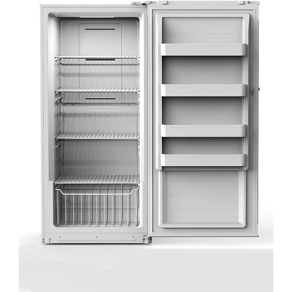 WHS772FWEW1 33" Freestanding Upright Freezer with 21 cu. ft. Capacity, White Door, Right Hinge, Automatic Defrost, Energy Star Certified in White