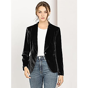 Allegra K Women's Casual, Black, Medium