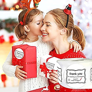 Snap Share Review with Retro Camera Design Stickers,Thank You Stickers,Bakeries Stickers,Handmade Stickers,Small Business Stickers, Envelopes Stickers, Gift Bags Packaging 500 PCS