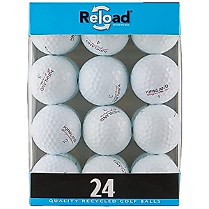 Kirkland Signature Golf Ball Mix - 24 Near Mint Quality Used Kirkland Golf Balls (AAAA Signature Ksig 3-Piece 4-Piece Golfballs), White, One Size (24BLBX-Kirkland-2)