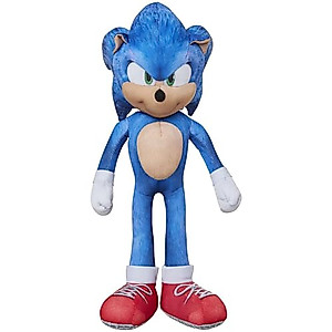 Sonic the Hedgehog Plush Sonic 2 Movie 13" Talking Sonic Plush,Blue