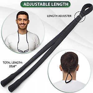 SIGONNA Eye Glass String Strap Holder - Adjustable Eyeglass Strap Holder - Eyeglass Chain for Man Women - Eyeglass Holder Lanyard - Glass Strap Cord - 6 Pcs