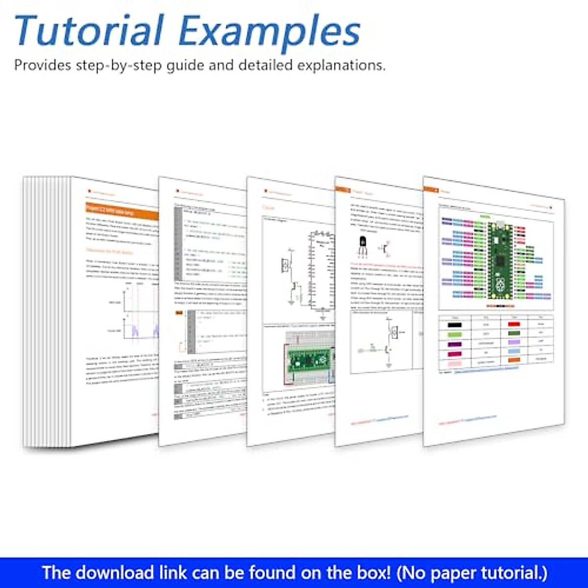 Freenove Basic Starter Kit for Raspberry Pi Pico W (Included), Dual-core Arm Cortex-M0+ Microcontroller, 386-Page Detailed Tutorial, 142 Items, 55 Projects, Python C Code