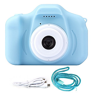 Children Digital Camera, Gift Fall Resistant Children Mini Camera 32GB Maximum Memory Card for 3‑12 Yrs for Travel