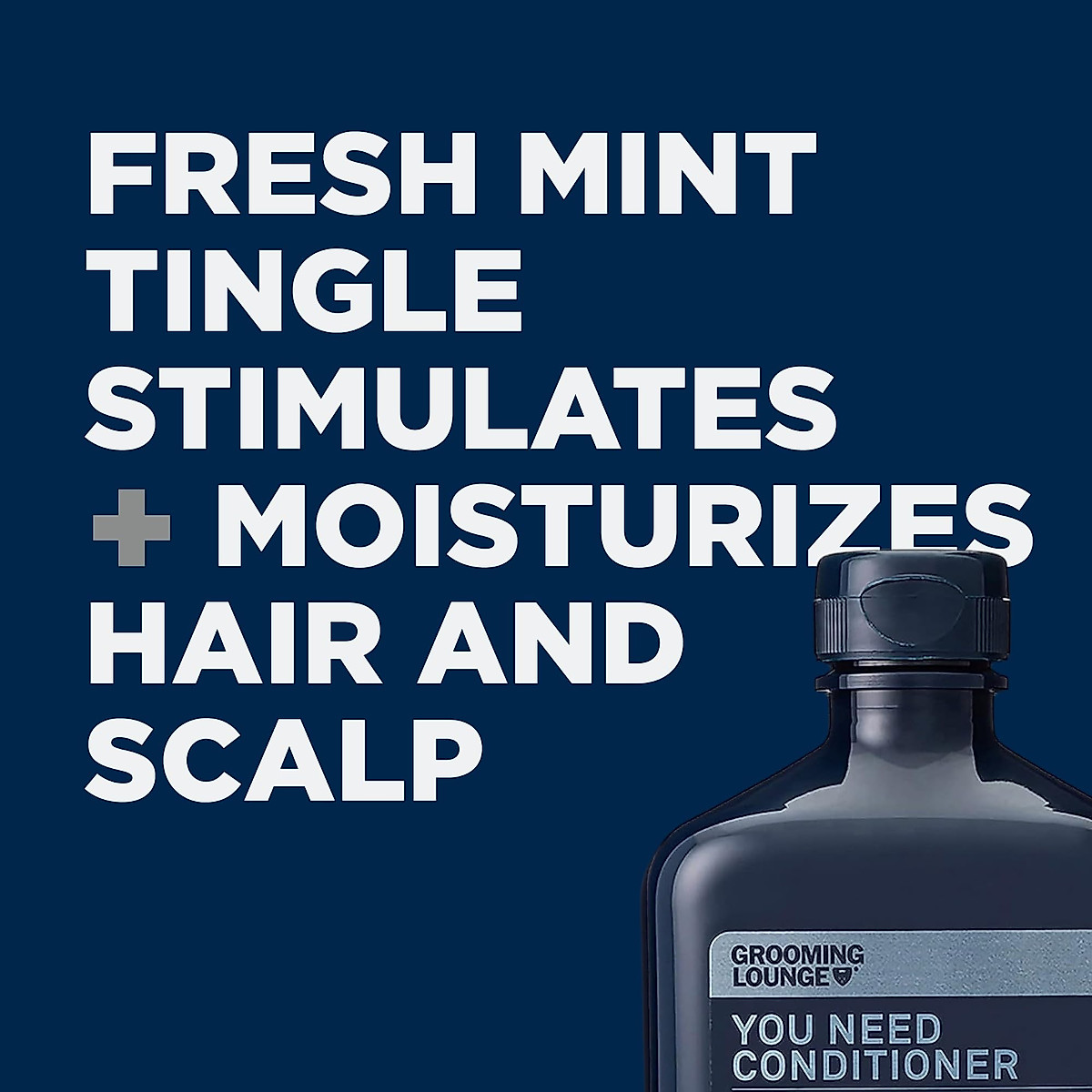 Grooming Lounge You Need Conditioner - Moisturizes and Balances the Scalp - Leaves Hair Soft and Manageable - Cleanses Scalp to Help Create the Optimal Environment for Healthy Hair Growth - 11.6 oz