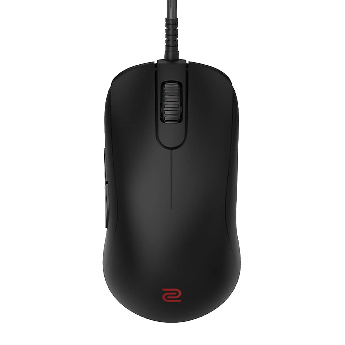 BenQ Zowie S2-C Symmetrical Gaming Mouse | Professional Esports Performance | Driverless | Paracord Cable | Revisioned C-Features | Matte Black | Small Size