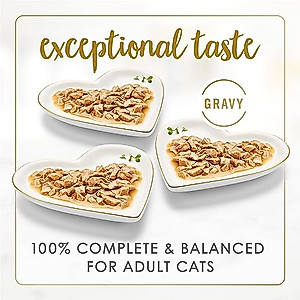 Purina Fancy Feast Gravy Lovers Poultry and Beef Gourmet Wet Cat Food Variety Pack - (24) 3 oz. Cans