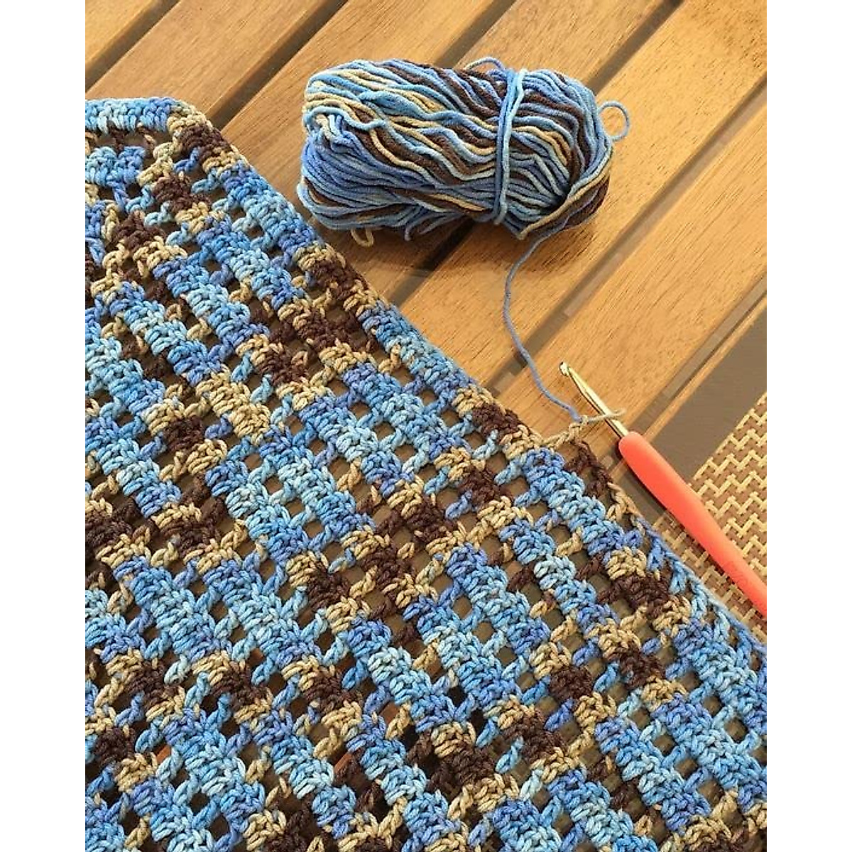 YarnArt Jeans Crazy 55% Cotton 45% PAC , Amigurumi Cotton Yarn, 2 Sport Yarn, 1 Skein/Ball 50 gr 174 yds (7202)