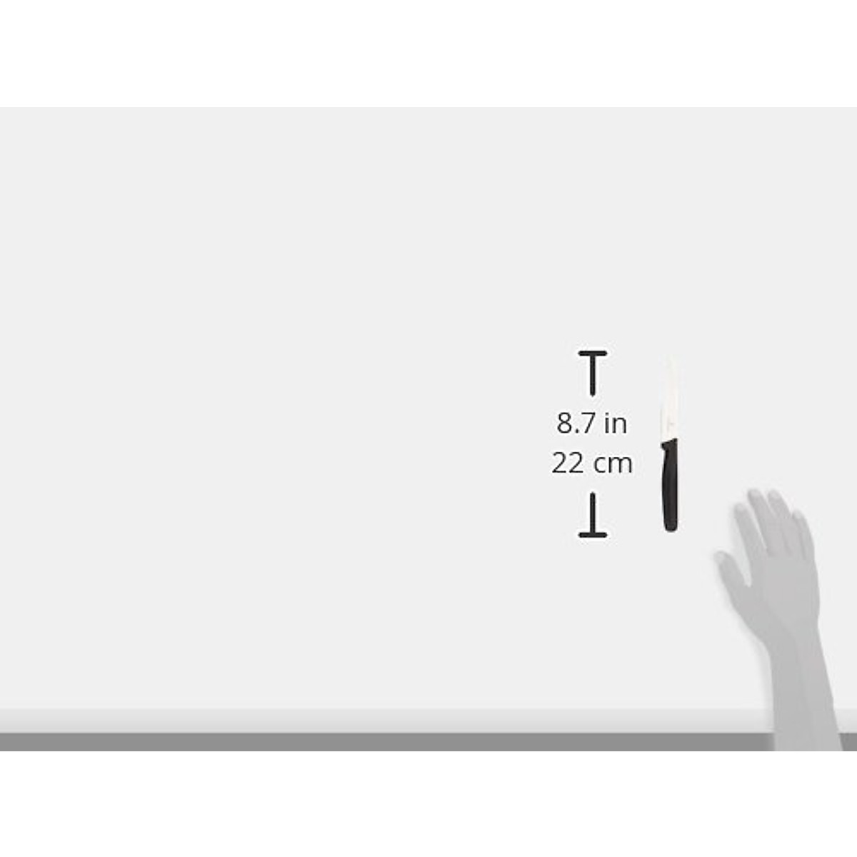 Victorinox Paring Spear Point Large Polypropylene Handle, 4", Black