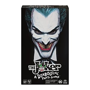 Spin Master Games The Joker, Diabolical Secret Identity Strategy Party Game, for Adults and Kids Ages 12 and up