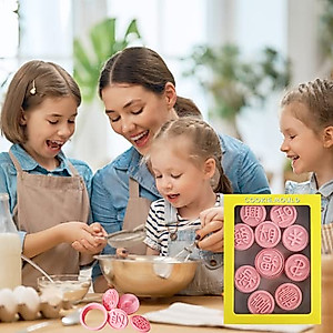 Crethinkaty 10Pcs Chinese New Year Cookie Cutters 3D Chinese Style Biscuit Mold Fondant Molds Celebrate Chinese New Year Bakeware Tool