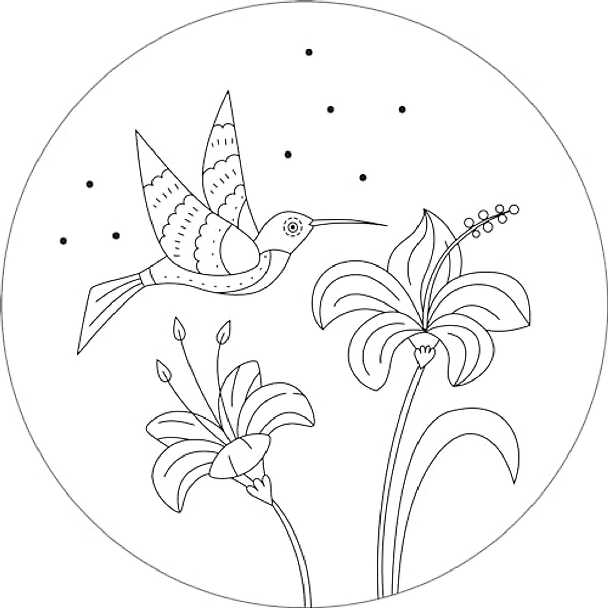 Birds Embroidery Pattern Transfers (set of 10 hoop designs!)