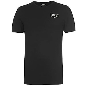 Everlast Men's Logo Short-Sleeve Tee Black 4XL