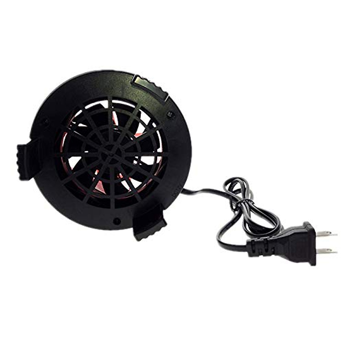 Homonic Led Fake Flame Lamp Mini 3D Flickering Fire Flame Light Electronic Night Light Prop Simulated Flame Lamp Realistic Silk Flame Effect for Christmas Indoor Campfire Party Decoration, US Plug