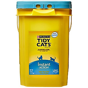 Tidy Cats Purina Instant Action Scoop Pail, 35 lb