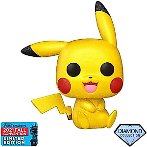 Funko Pop! Games Pokemon Pikachu Waving - Diamond Collection