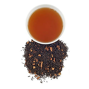 Harney & Sons Hot Cinnamon Spice Black Tea, with Orange Peel, Cinnamon, and Clove, 16 Oz (Pack of 1)