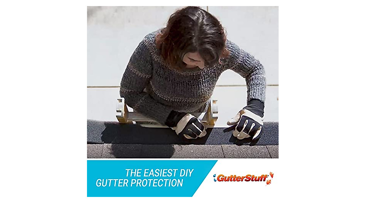 GutterStuff K-Style Gutter Guard – Easy Installation
