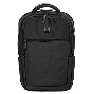 Bric's 13 Inch Laptop Bag - Large Travel Backpack for Men and Women - Sienna Collection - Black