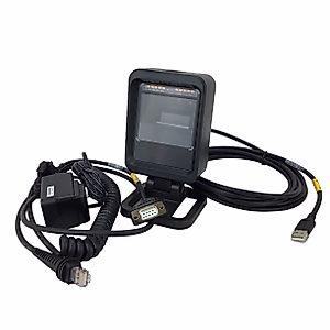 Honeywell Genesis XP 7680g Flexible Hands-Free Presentation Barcode Scanner (1D, 2D and PDF), Includes Power Supply, RS232 Cable and USB Cable (Upgraded Model of 7580g) (7680GSR)