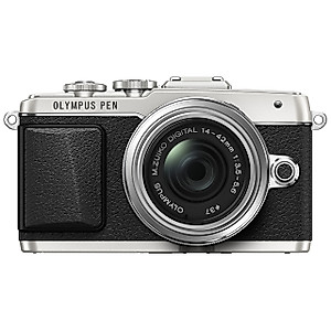 OM SYSTEM OLYMPUS E-PL7 16MP Mirrorless Digital Camera with 3-Inch LCD with 14-42mm IIR L