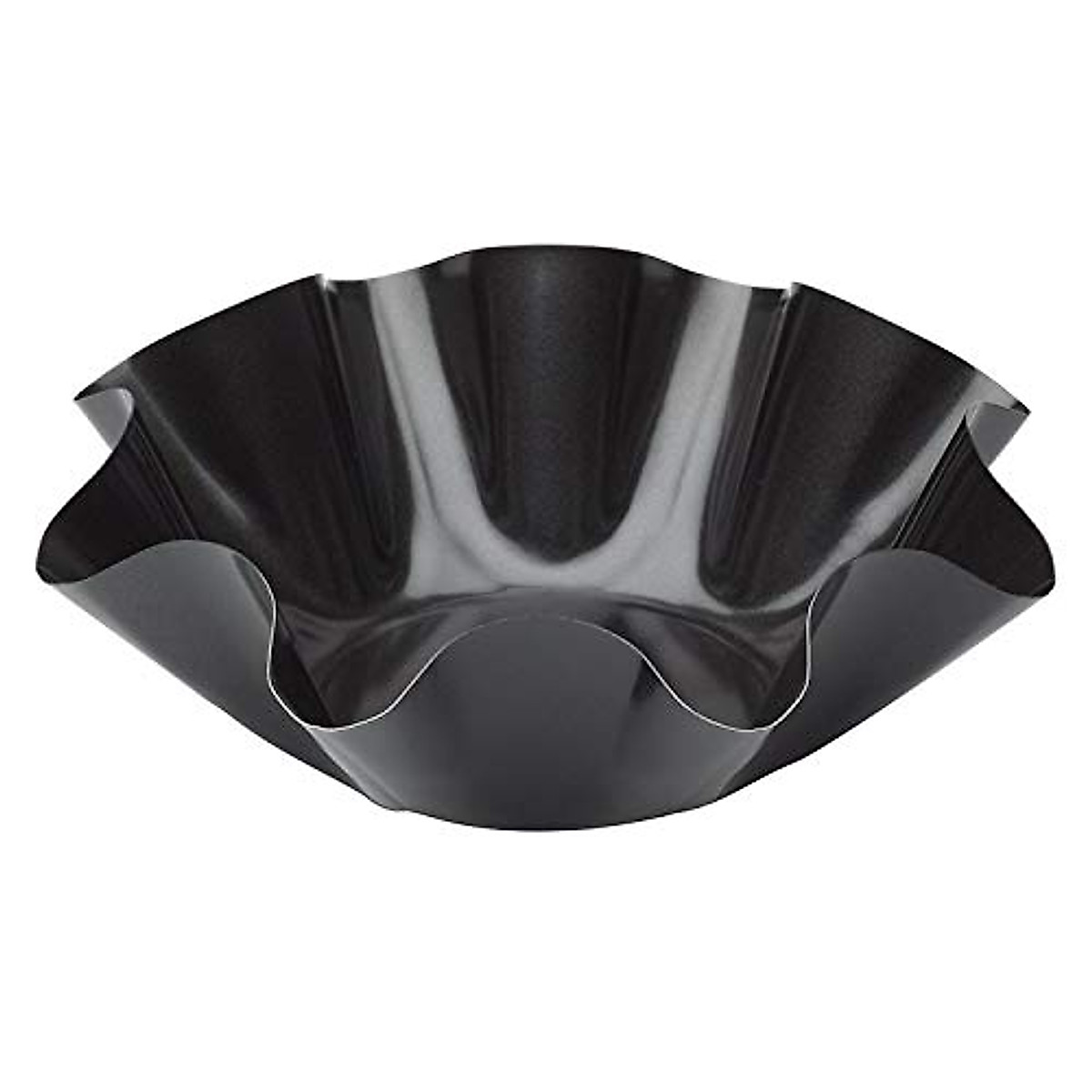 HIC Harold Import Tortilla Bowl Maker, Set of 2, Non-Stick Black Baking Pans