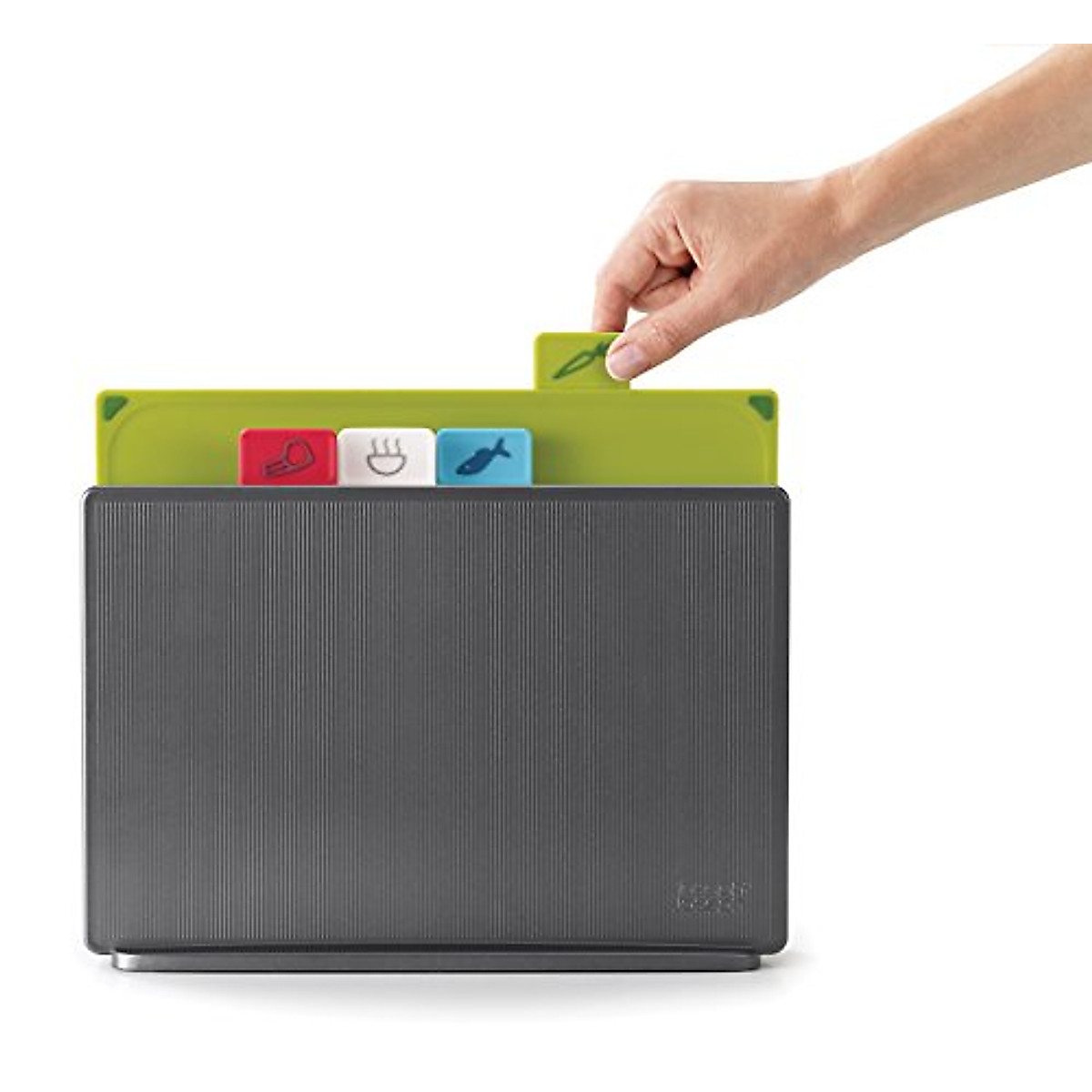 Joseph Joseph Cutting Board Set, Index Small, Graphite