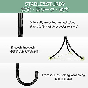 Zanflare Coat Rack Coat Tree Hats Hanger Holder 11 Hooks for Jacket,Umbrella, Tree Stand with Base Metal (Black), Freestanding Rack for Entryway