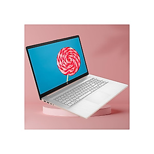 HP 2023 Essential 17t Business Laptop, 17.3" HD+ Touchscreen, Intel Core i7-1355U, 64GB RAM, 2TB SSD + 2TB HDD, HDMI, Backlit Keyboard, Fingerprint Reader, Wi-Fi 6, Windows 11 Pro, Pale Rose Gold