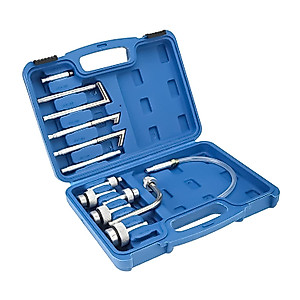 BTSHUB 13Pcs/Set Oil Fill Adapter, ATF Adapters for Transmission Fluid Oil Filling Filler Connector Tool Kit Fit for Ford/VW/Audi/Honda