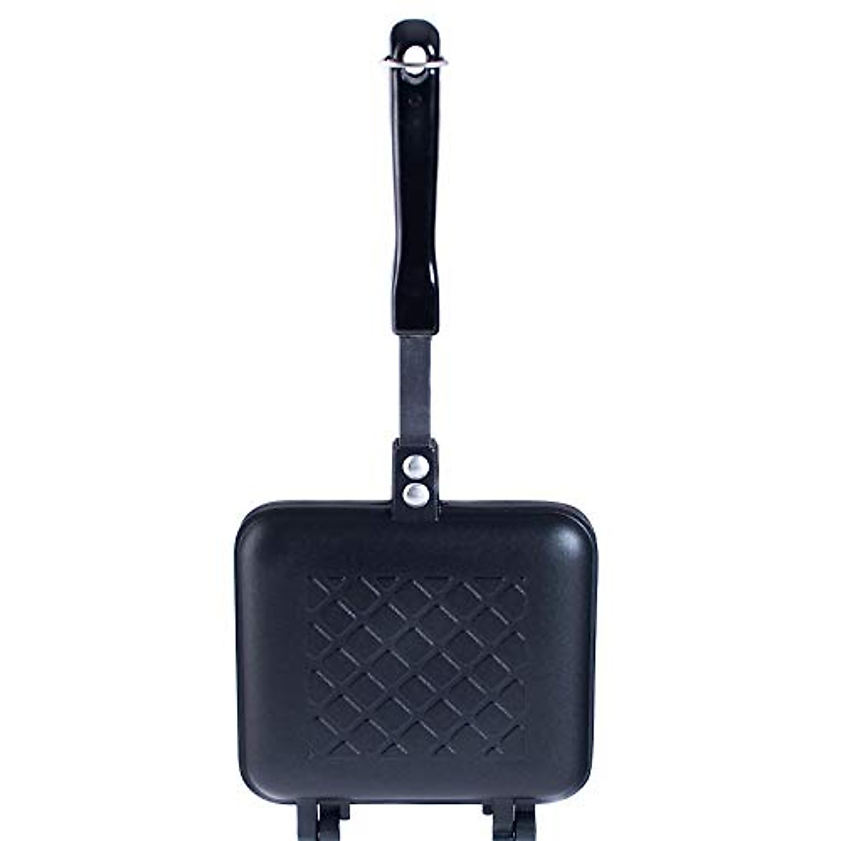 Happy Sales HSGS-HPNI, Grilled Sandwich Panini Maker Hot Sandwich Maker Pan Nonstick Aluminum Flip Pan