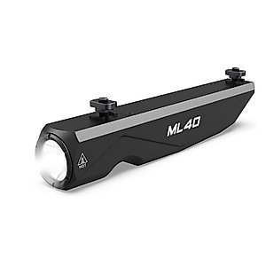 VOTATU ML40 1450 Lumens Weapon Light Compatible with M-Lok Rail Surface, Tactical Flashlight for Rifle, Strobe Function, Magnetic Rechargeable