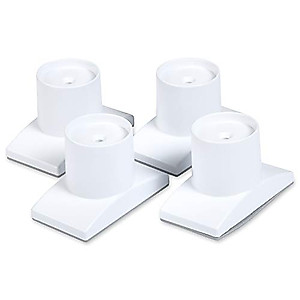 Wall Nanny Extender - 4 Inch Baby Gate Extension Guard (Made in USA) Extends Pressure Mounted Gates - Protects Walls, Stabilizes Gate, for Child, Pet Gate & Dog Gate, Protector Works on Stairs, 4 Pack